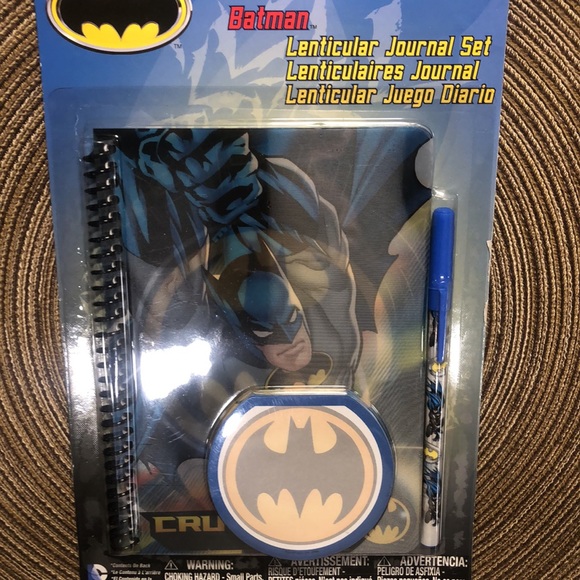 Batman | Toys | Batman Lenticular Journal Set | Poshmark